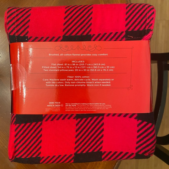 Wondershop | Bedding | New Wondershop Flannel Sheet Set Full Size Bed ...